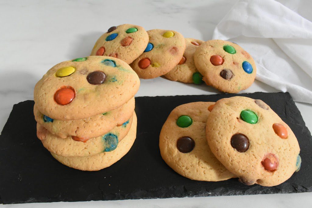 5 Minutes Monster Cookies - Inji's Kitchen
