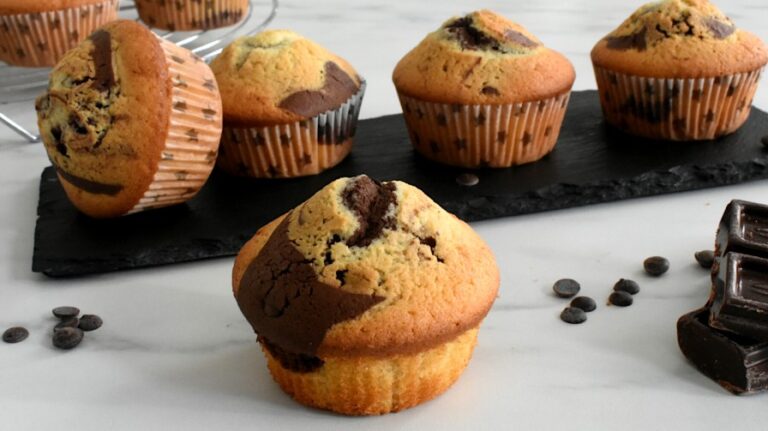 Easy Marble Muffins - Inji's Kitchen