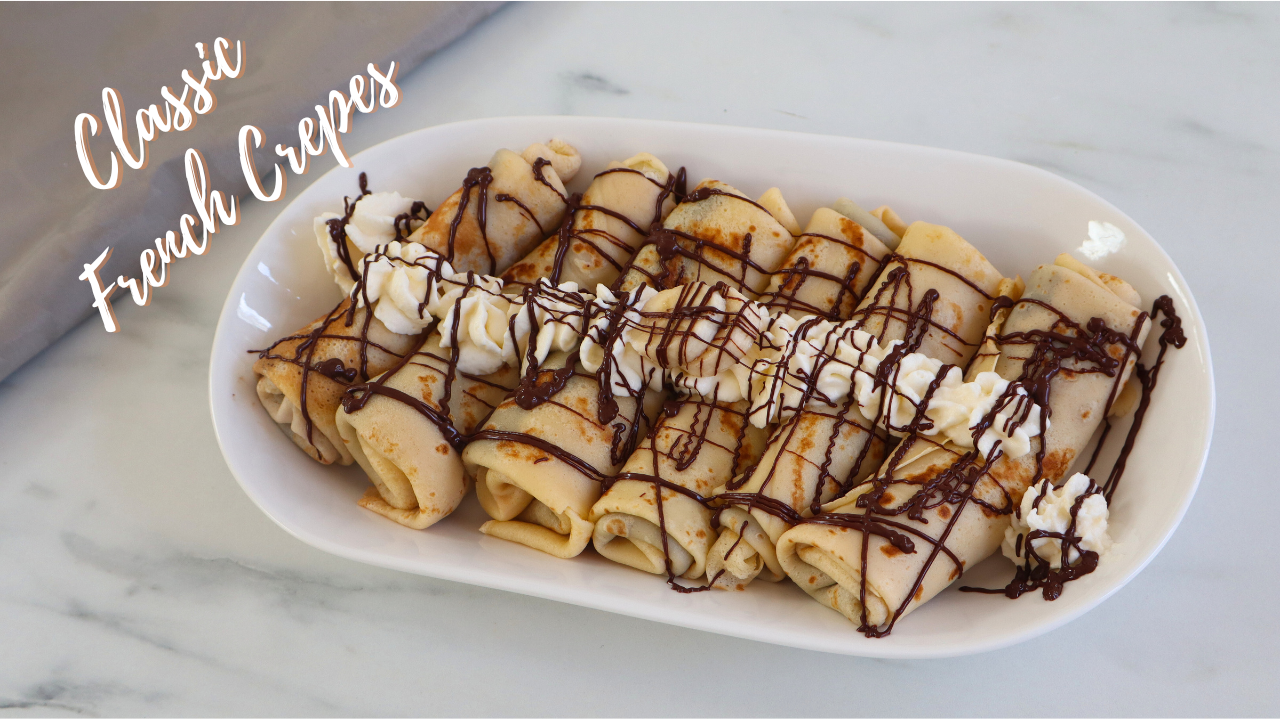 How to Make Classic French Crepes - Inji's Kitchen